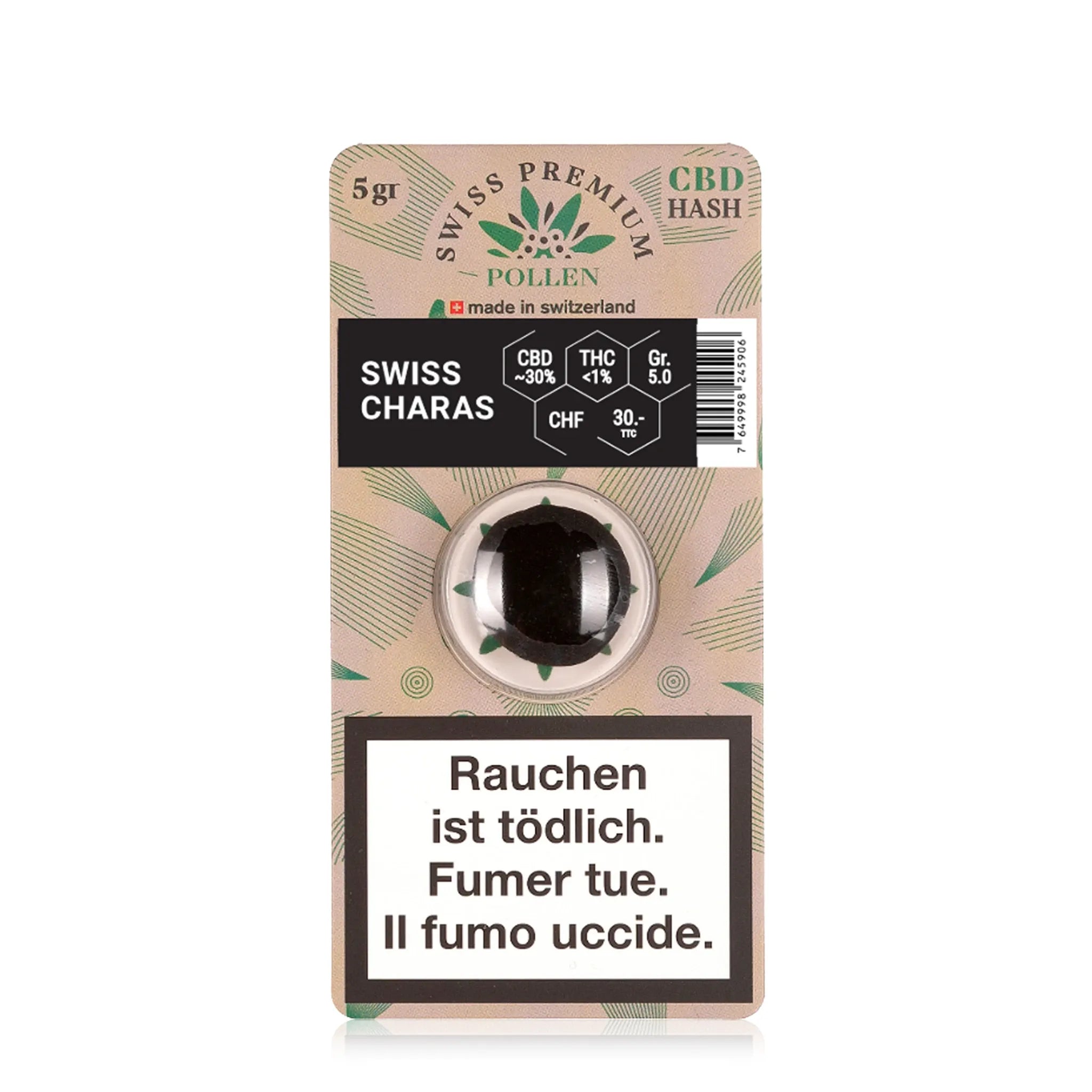 Hashish Swiss Charas | Pollen CBD Suisse | Swiss Premium Pollen